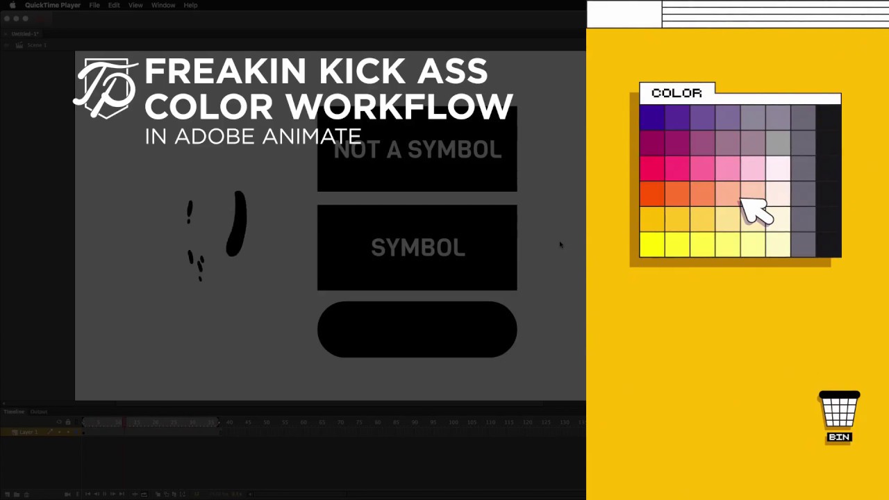 Smart color workflow - Adobe Animate CC - YouTube
