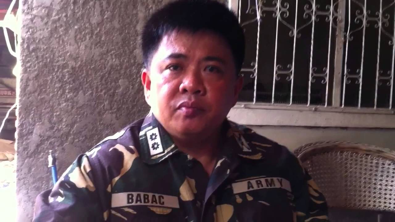 Lt col ronnie babac - YouTube