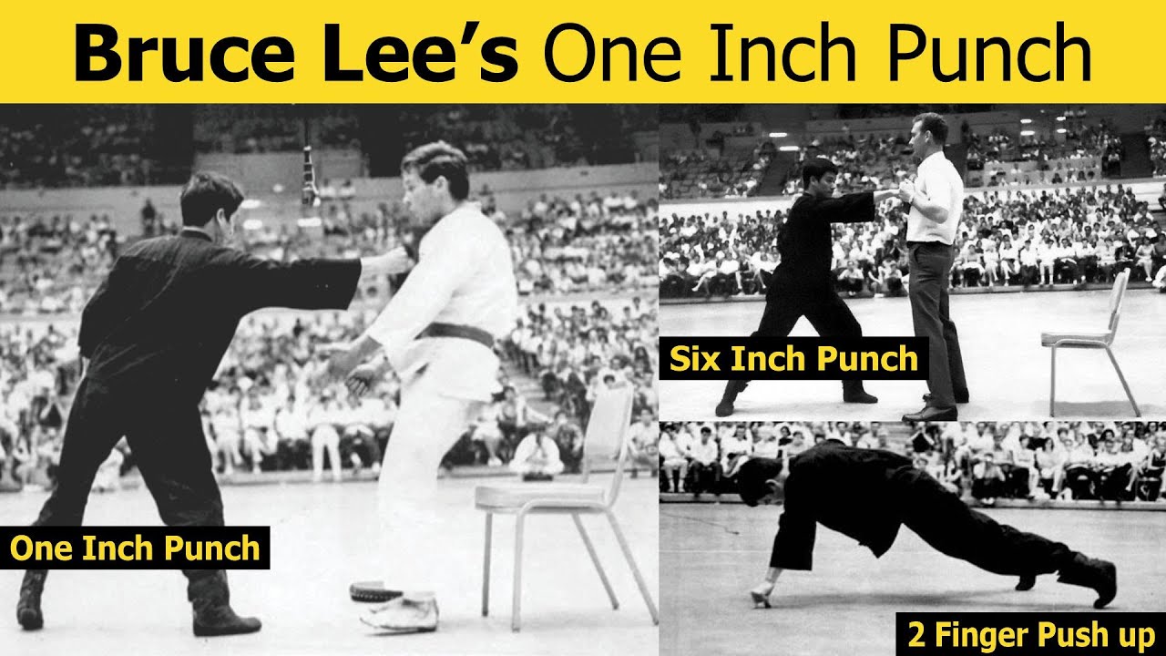 Bruce Lee's 1967 Long Beach Demonstration One Inch Punch - YouTube