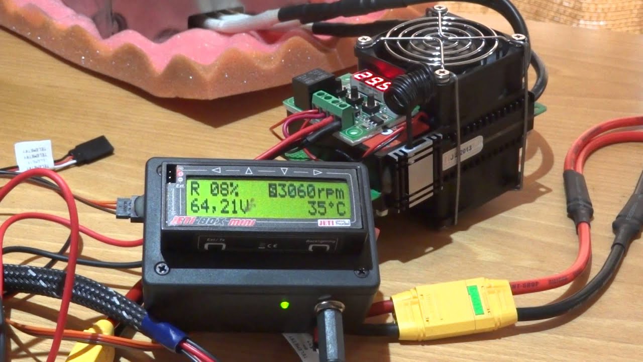 Controlador Jeti Spin 300 - YouTube