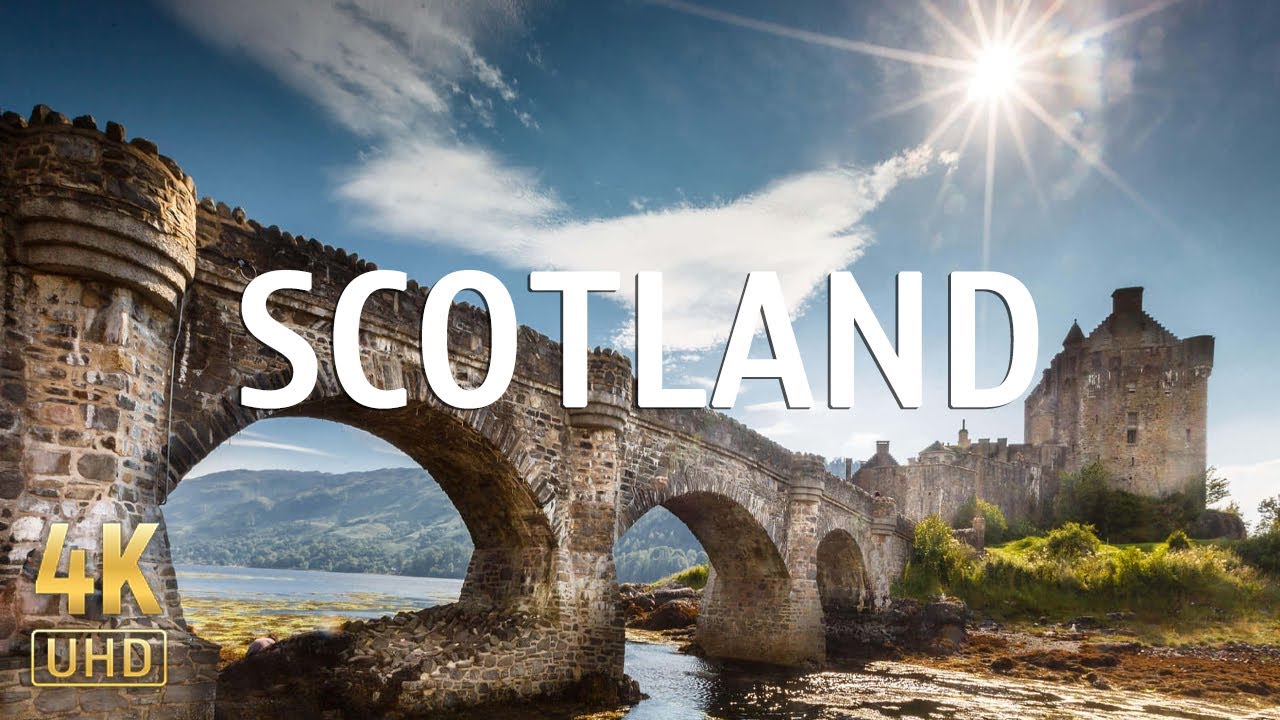 SCOTLAND 4K UHD Beautiful Nature Scenery With Relaxing Music 4K VIDEO ...