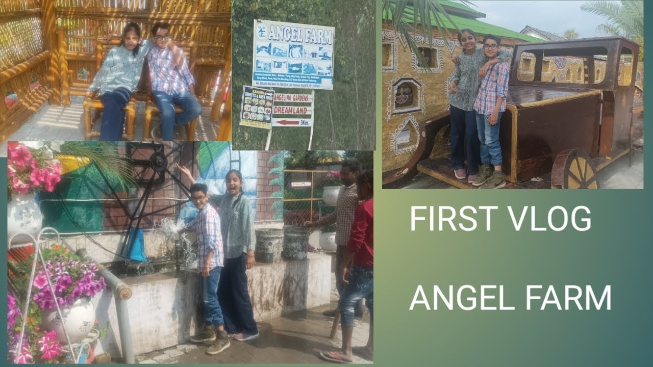 first vlog Angel farm#viral - YouTube
