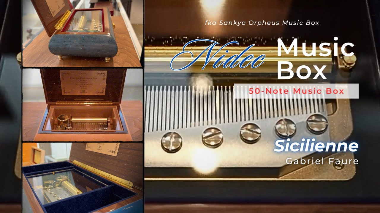 【Nidec 50-note】“Sicilienne"by Gabriel Faure, order made in Nagano ...
