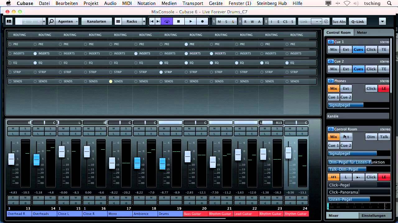 MixConsole | Praxis Tutorials für Cubase 7 - YouTube