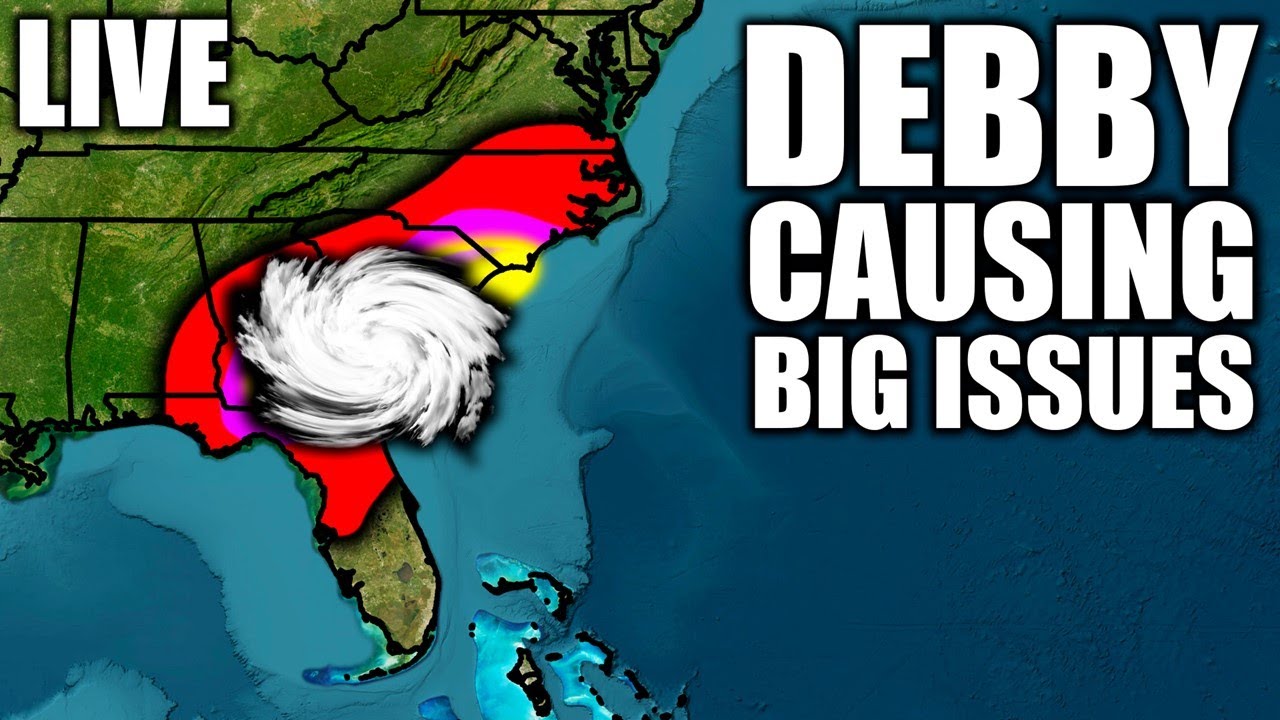 Tropical Storm Debby Update - Historic Flooding Underway... - YouTube