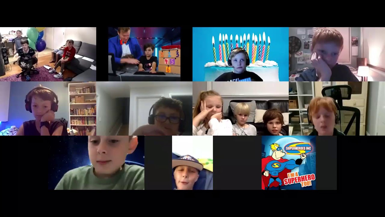 Zoom Virtual Party - 30mins Party - Magic - YouTube