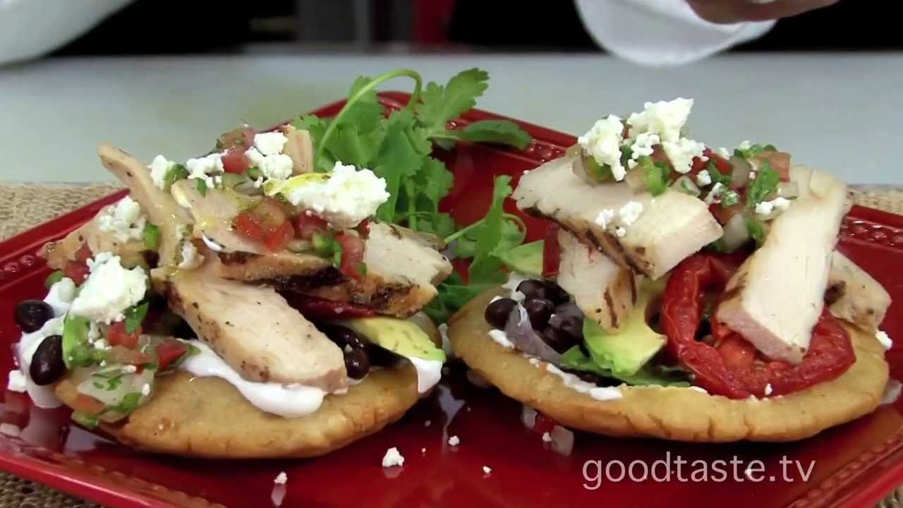 Savory Chicken Sopes Recipe - YouTube