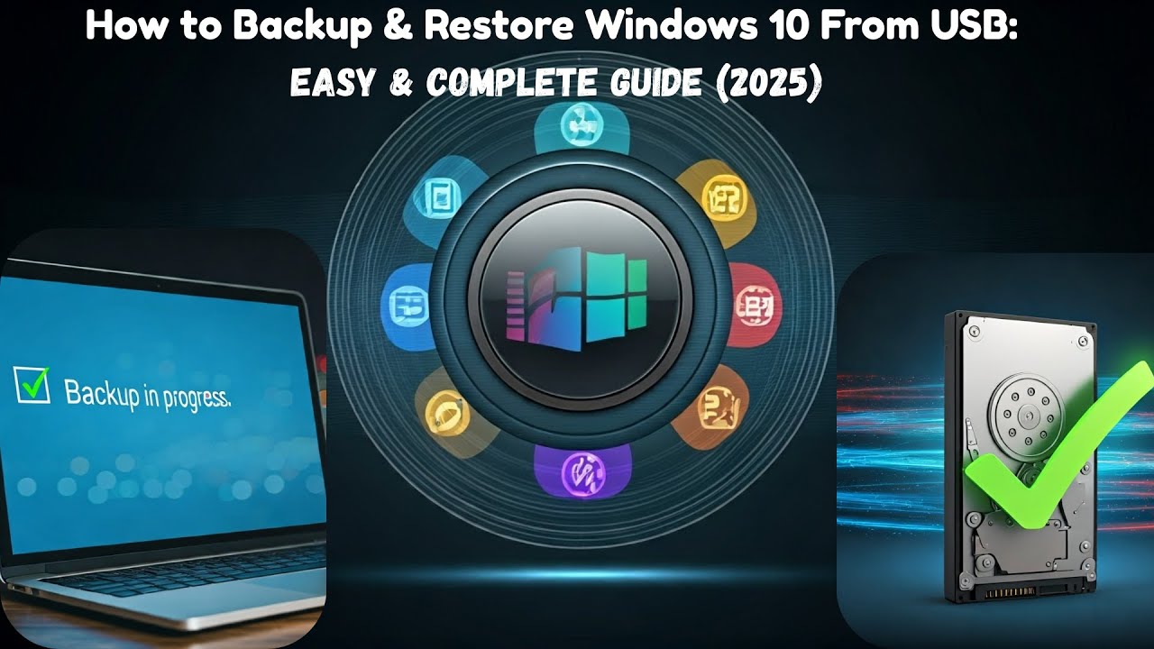 How to Backup Window10 & Restore Window10 | Restore Windows 10 From USB:Easy & Complete Guide ...