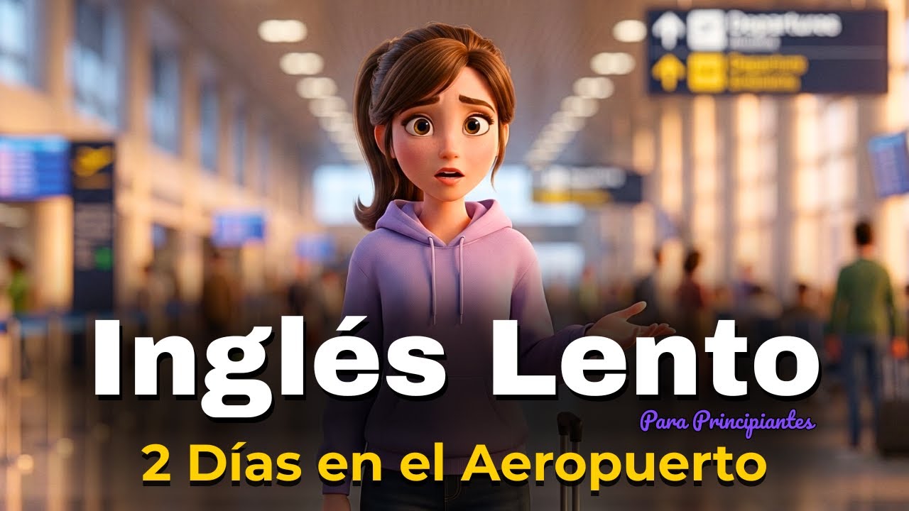 Pasé 2 días en el aeropuerto | Práctica de Listening y Speaking en ...