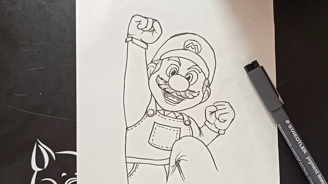 Como DIBUJAR a SUPER MARIO BROS | Como DESENHAR SUPER MARIO BROS - YouTube