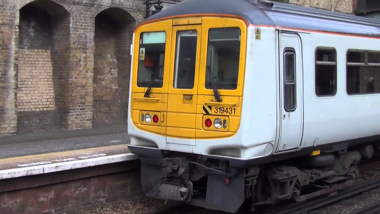 Thameslink Class 319 Units 319450 & 319431at Denmark Hill 17/02/2016 ...