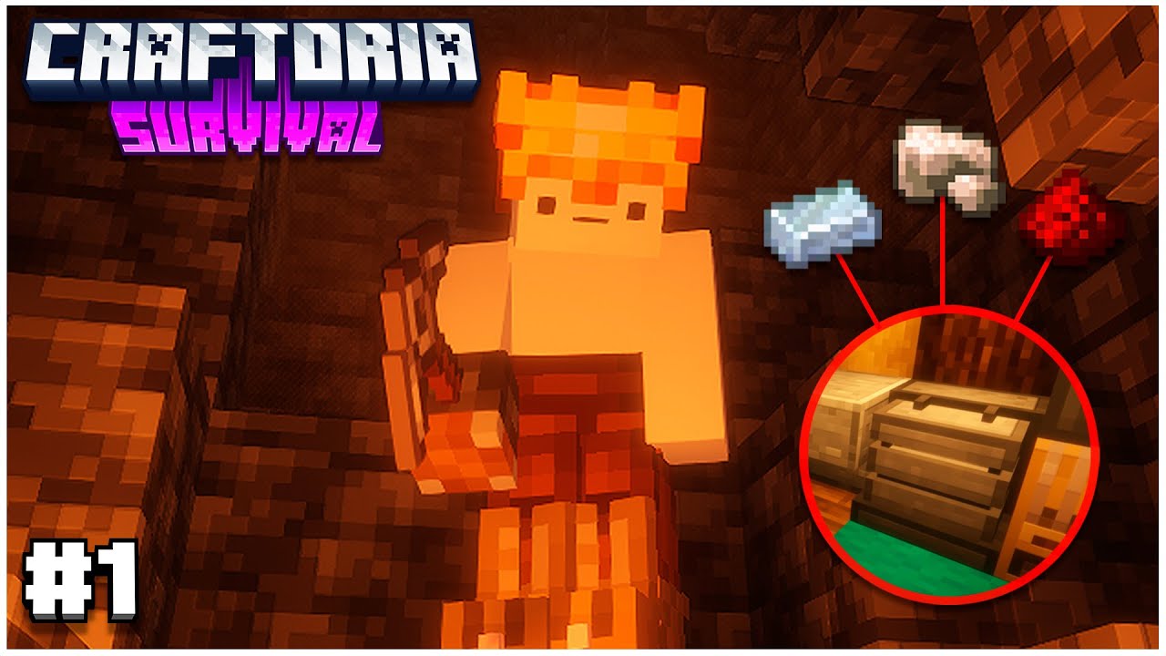 INÍCIO DA AVENTURA NO MODPACK - MINECRAFT CRAFTORIA SURVIVAL EP. 1 ...