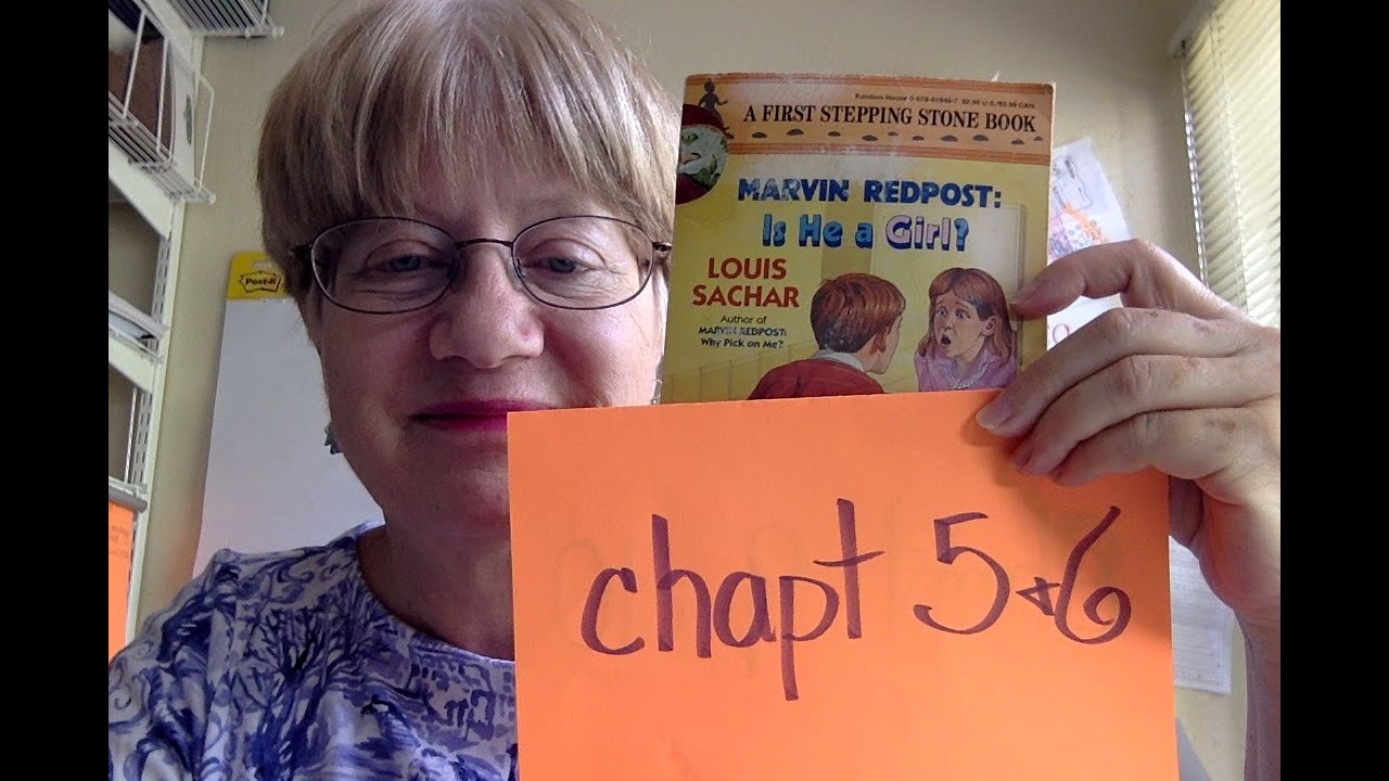 Marvin Redpost Is He a Girl? by Louis Sachar Chpt 5&6 read by ...