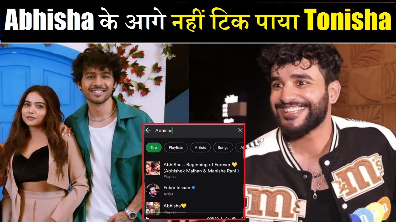 Abhisha के आगे नहीं टिक पाया Tonisha, ये देखिये Fans का कमाल ...