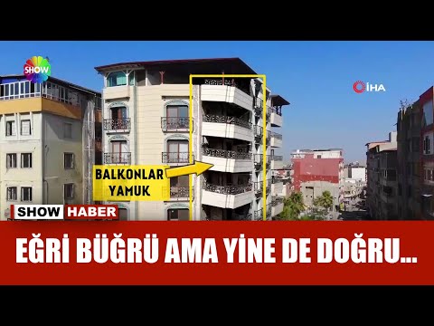 Kırıkhan'ın 'Kırık' apartmanı!