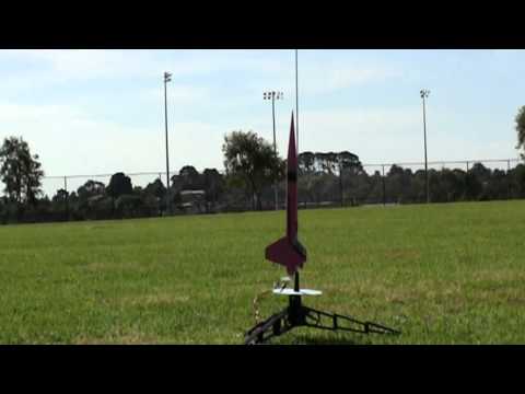 Estes Crossfire model rocket - YouTube