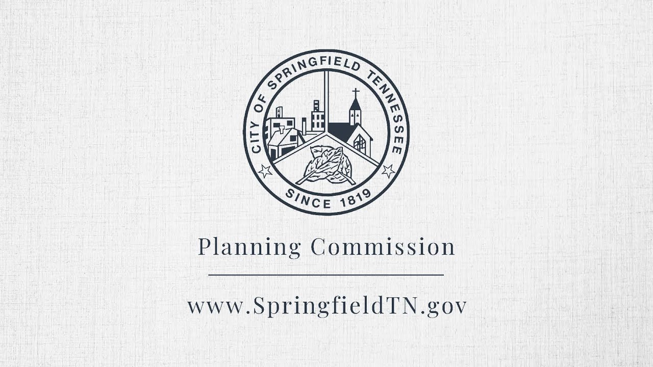 City of Springfield Planning Commission -- October 2025 - YouTube