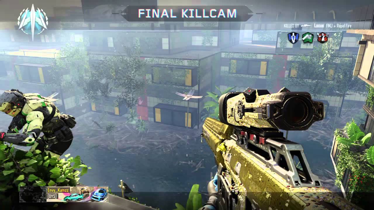 BO3 TRICKSHOT on Evac - YouTube