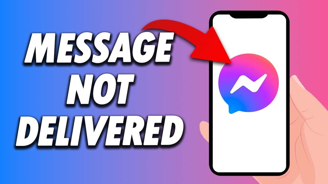How To FIx Messenger App Message Not Delivered 2024 - YouTube