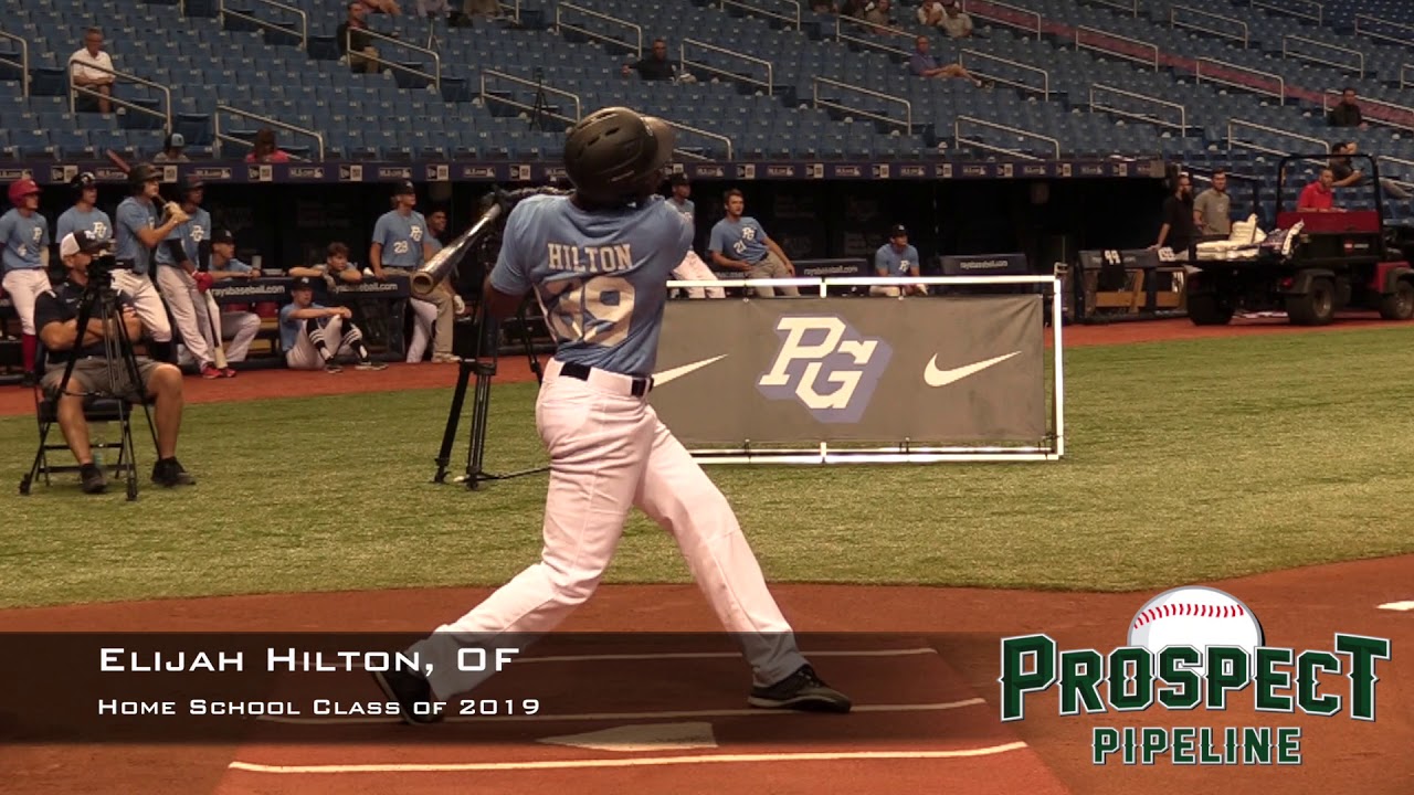 Elijah Hilton Prospect Video, OF, Home School Class of 2019 - YouTube