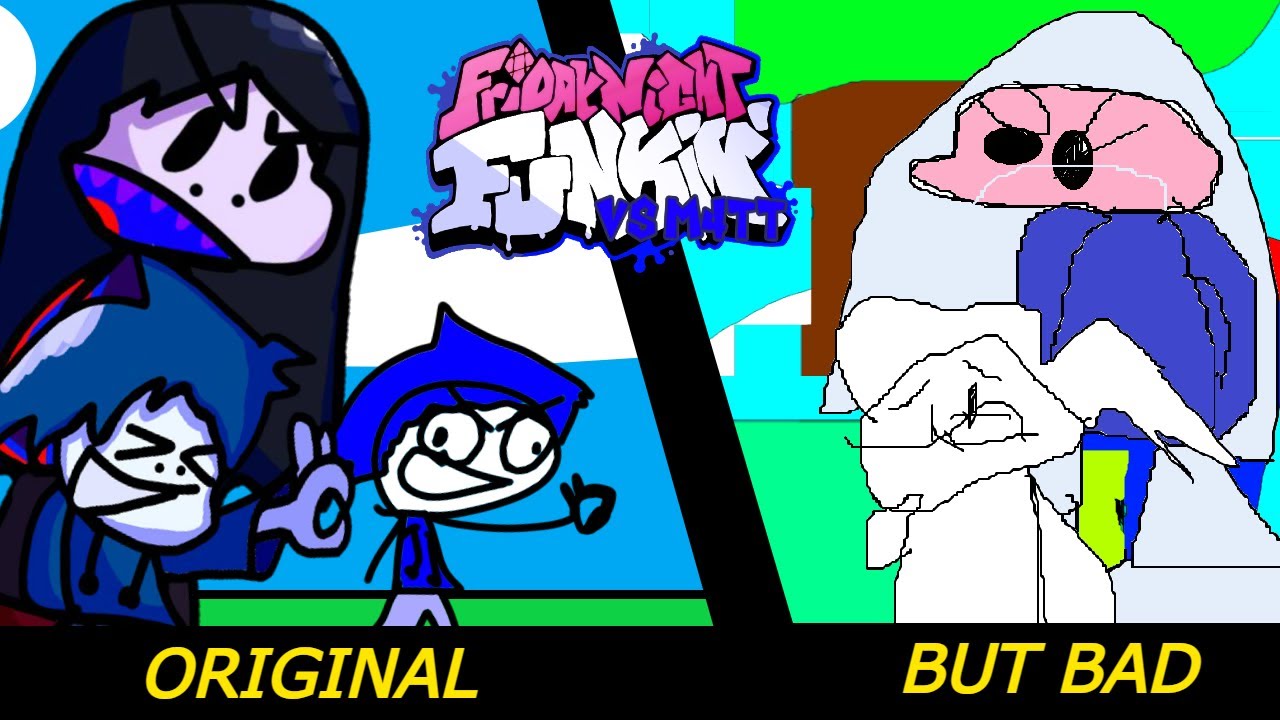 O MELHOR MOD BR EM VERSÃO BUT BAD!!(vs mato4 but vad) FRIDAY NIGHT ...