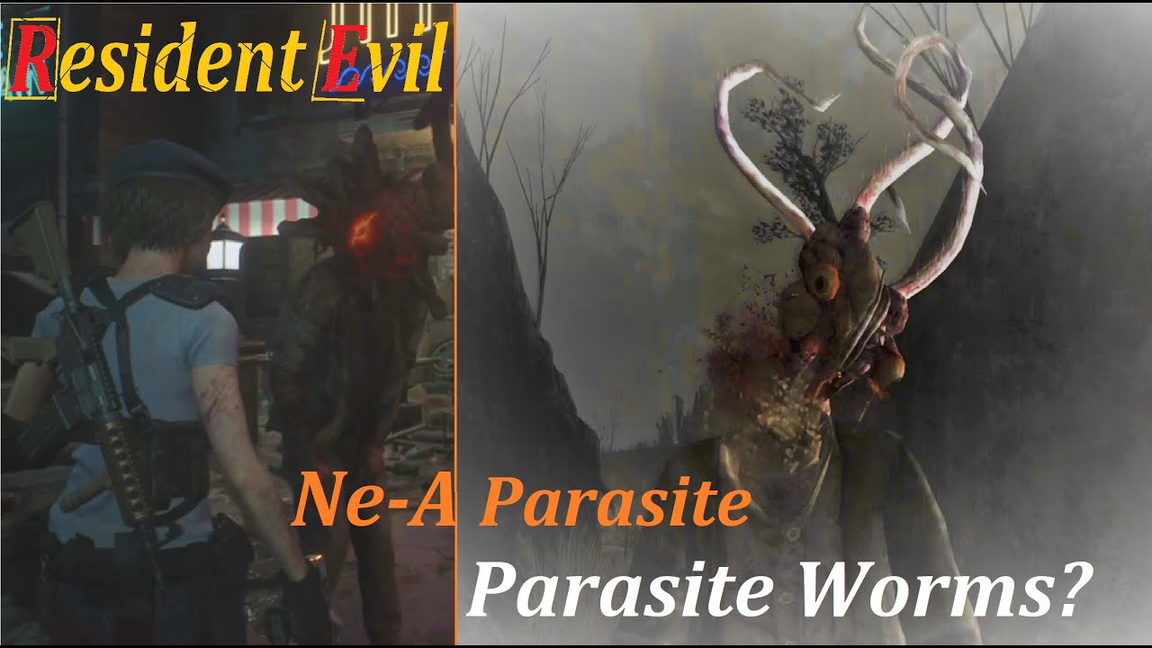 Ne-A Parasite RE3 (nemesis Babys?) Resident Evil 3 what are they? - YouTube