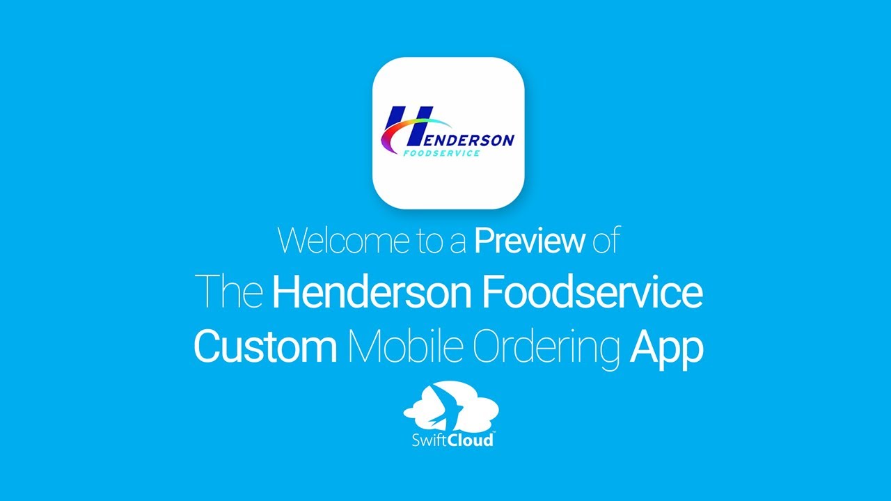Henderson Foodservice - Mobile App Preview HEN89411W - YouTube