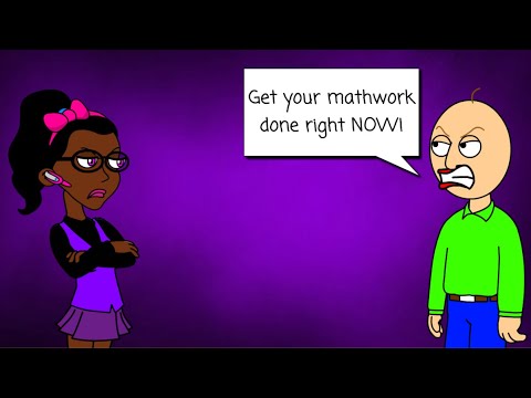 Baldi Trepasses Jasmine's House And Forces Her To Do His Mathwork - YouTube