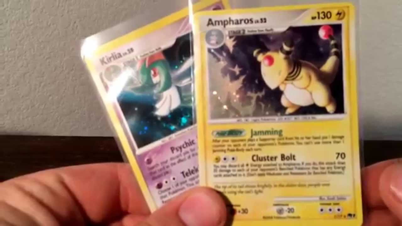 Pokemon Collector Box 4 Diamond and Pearl Packs - YouTube