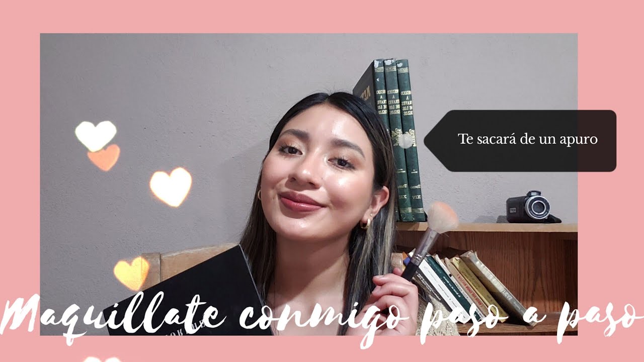 MAQUILLATE CONMIGO PASO A PASO.. 🤍 - YouTube