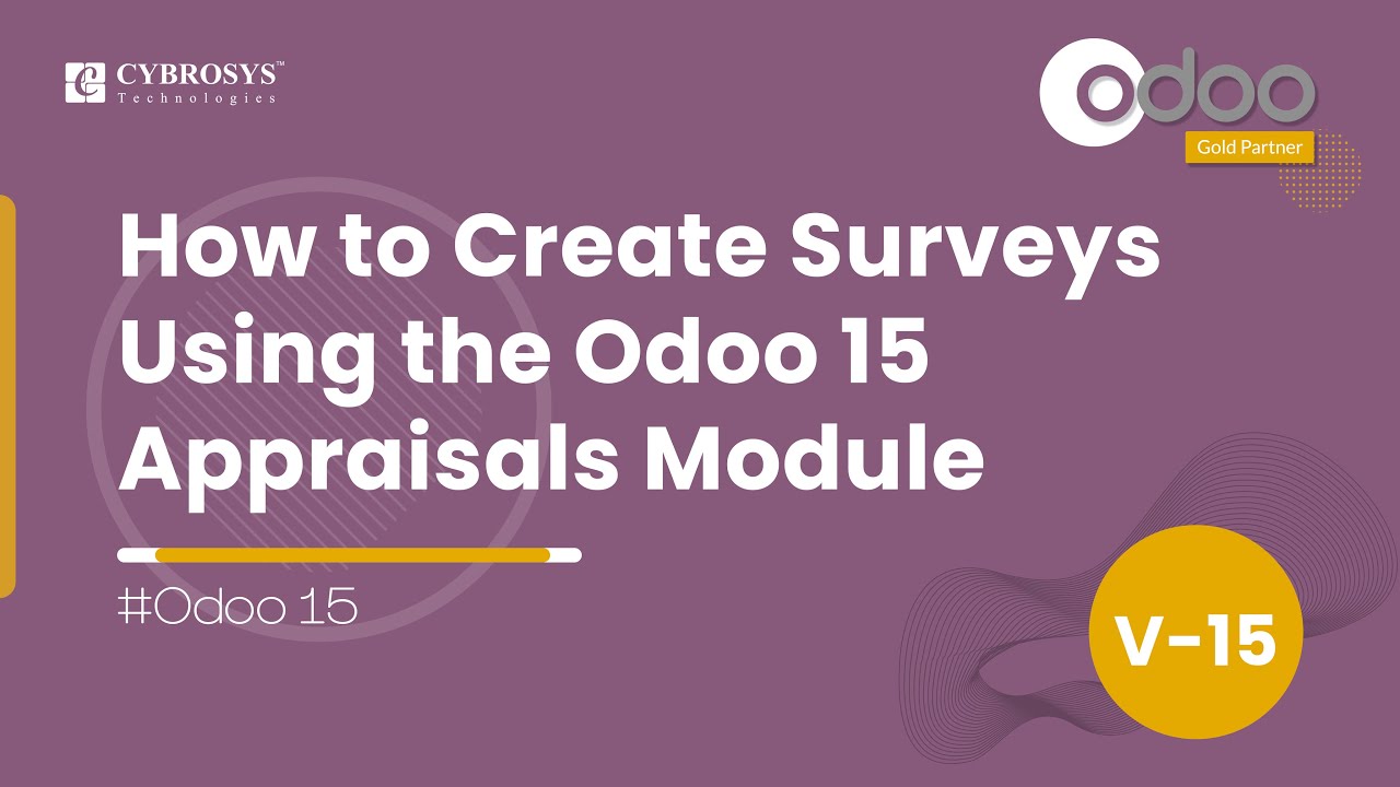How to Create Surveys Using the Odoo 15 Appraisals Module | Odoo 15 ...