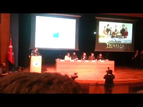 Diriliş ekibi Sahneye Çıkıyor Pamukkale Üniversitesi