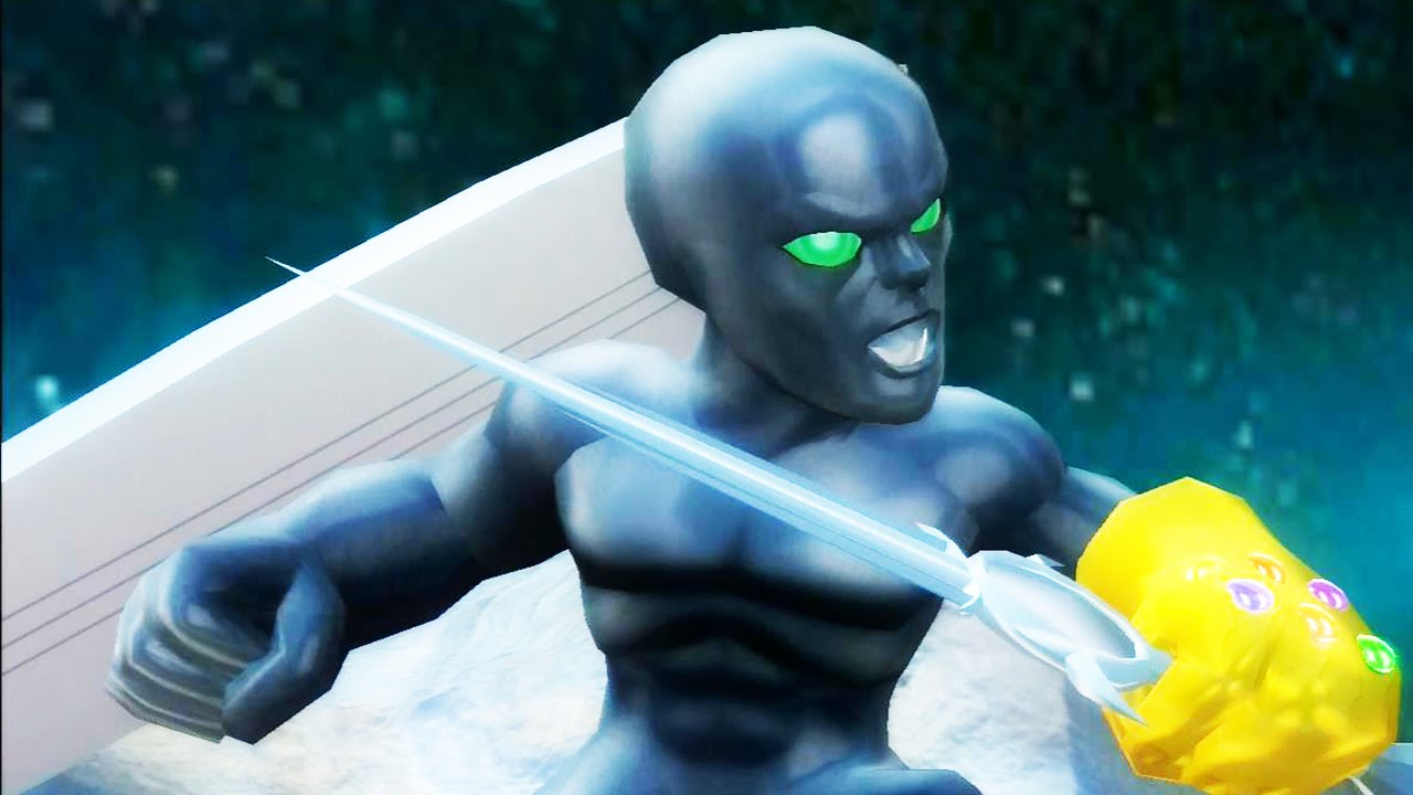 Marvel Super Hero Squad: The Infinity Gauntlet - Evil Silver Surfer ...