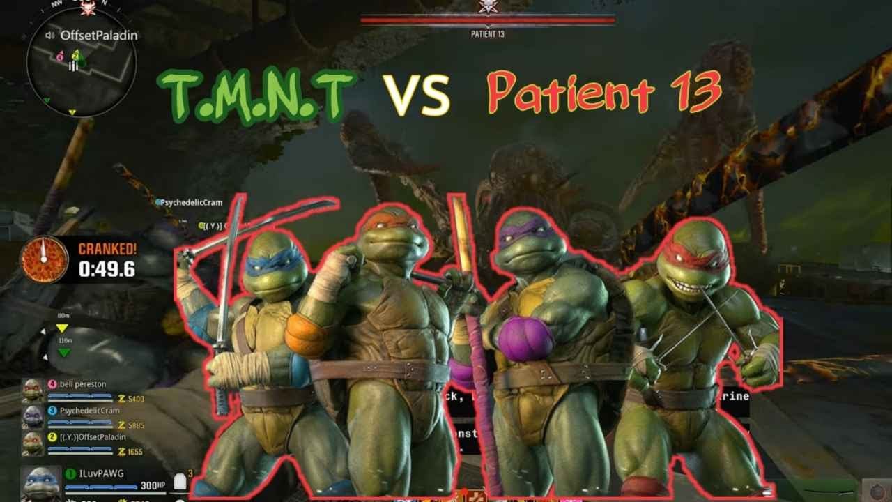 Cowabunga Cranked: Black Ops 6 Zombies T.M.N.T Terminus Easter Egg ...