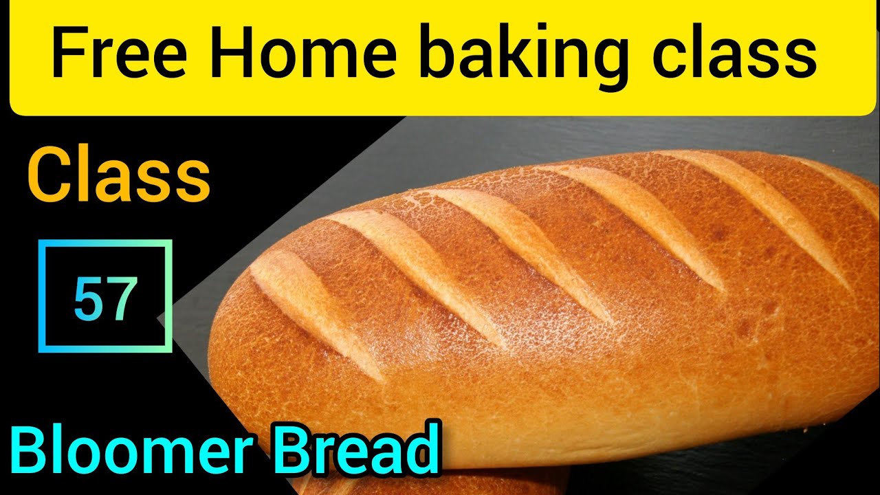 #Bloomer Bread # 4 ingredient #free Home baking class by Elfin #cake ...