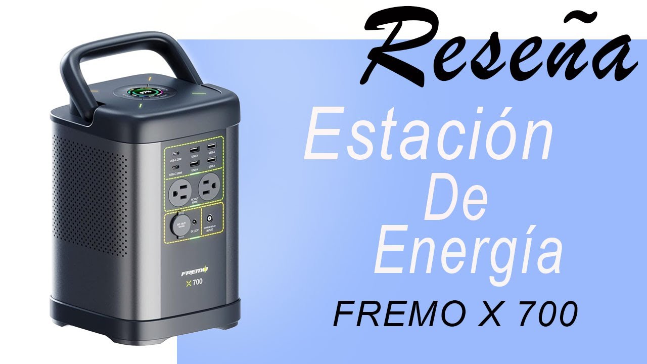🚀🚀Análisis y Opinión de la ESTACIÓN DE ENRGÍA FREMO X700 | Ventajas y ...