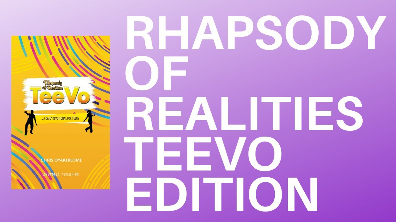 Rhapsody of Realities Teevo Edition 09.01.2023 - YouTube