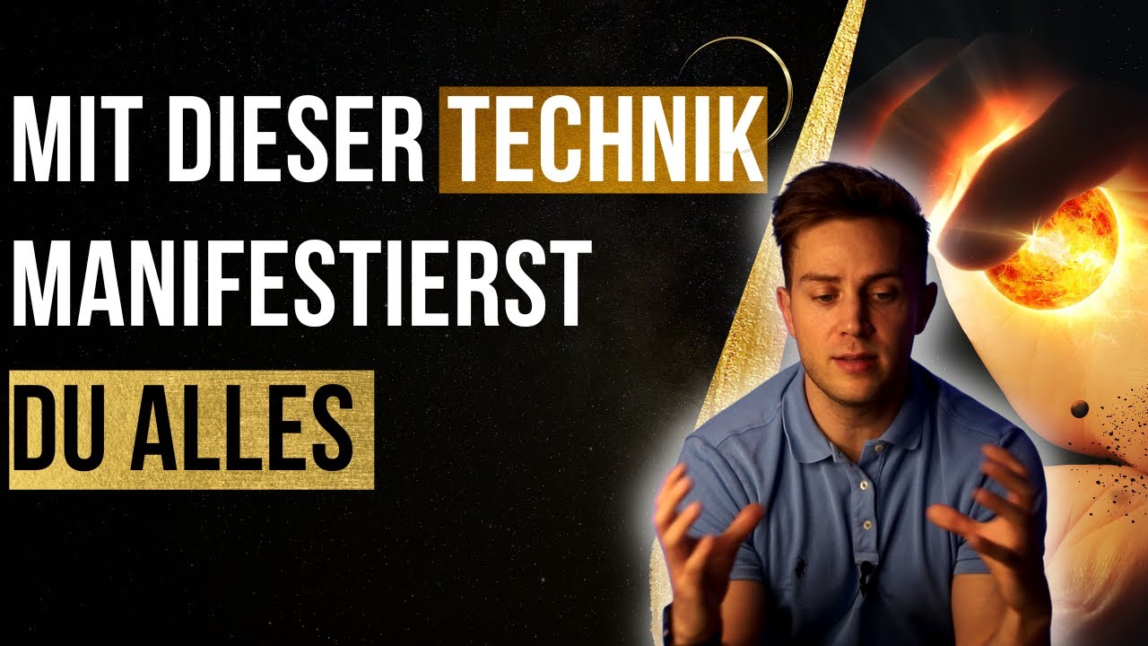 Die mit Abstand beste Technik für deine Manifestation! - YouTube