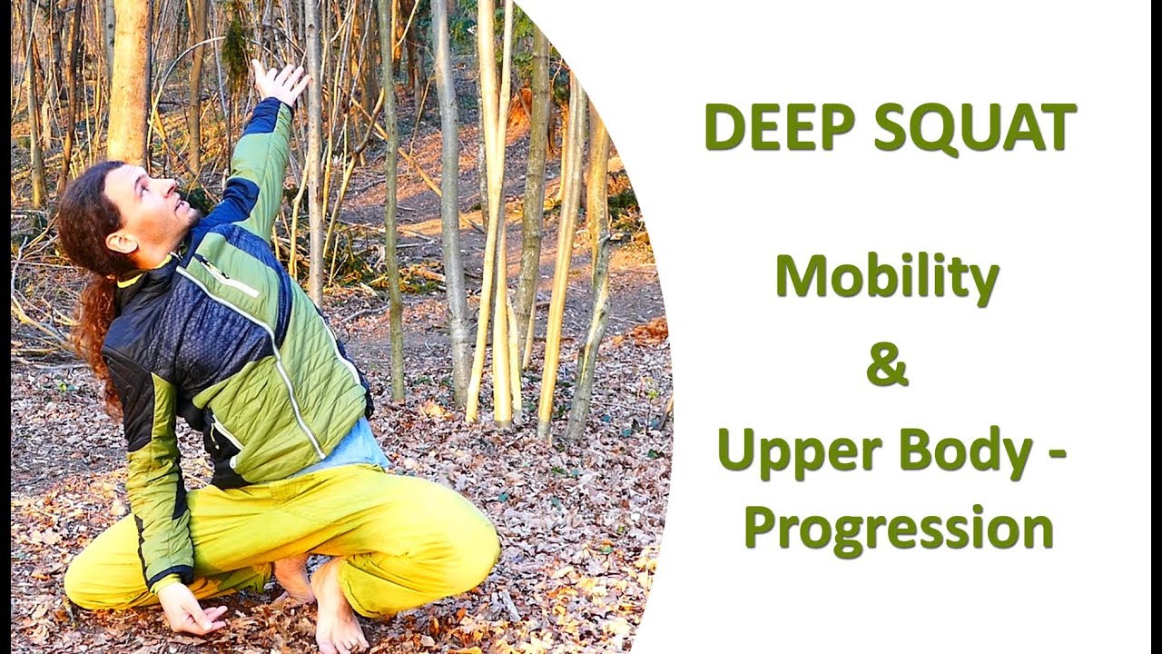 Deep Squat Hip Mobility - Upper Body Progression - YouTube
