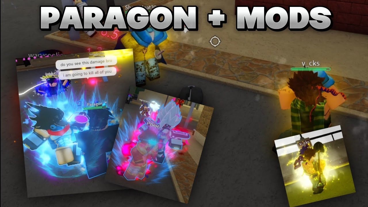 [YBA] Meeting PARAGON and other MODS (Paragon platinum) - YouTube