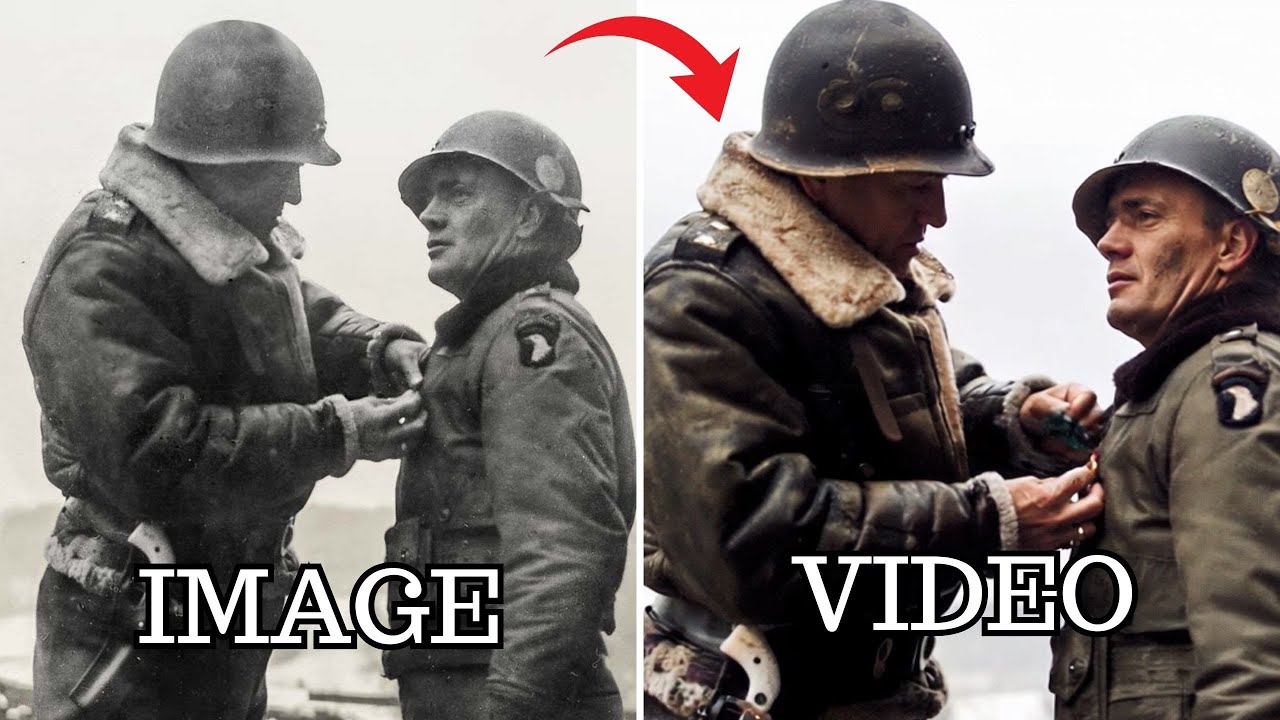 Veterans Brought to Life | Battle of the Bulge in Color (1944) - YouTube