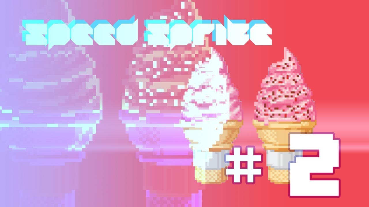 Speed Sprite [2] ~ Ice Cream Pixel - YouTube