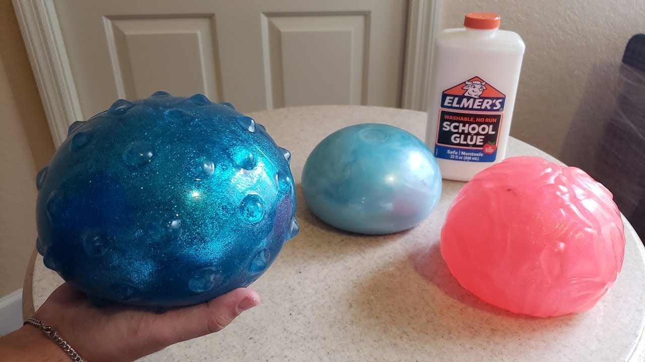TRANSFORMANDO BOLAS SATISFATÓRIAS GIGANTES EM SLIME!! - YouTube
