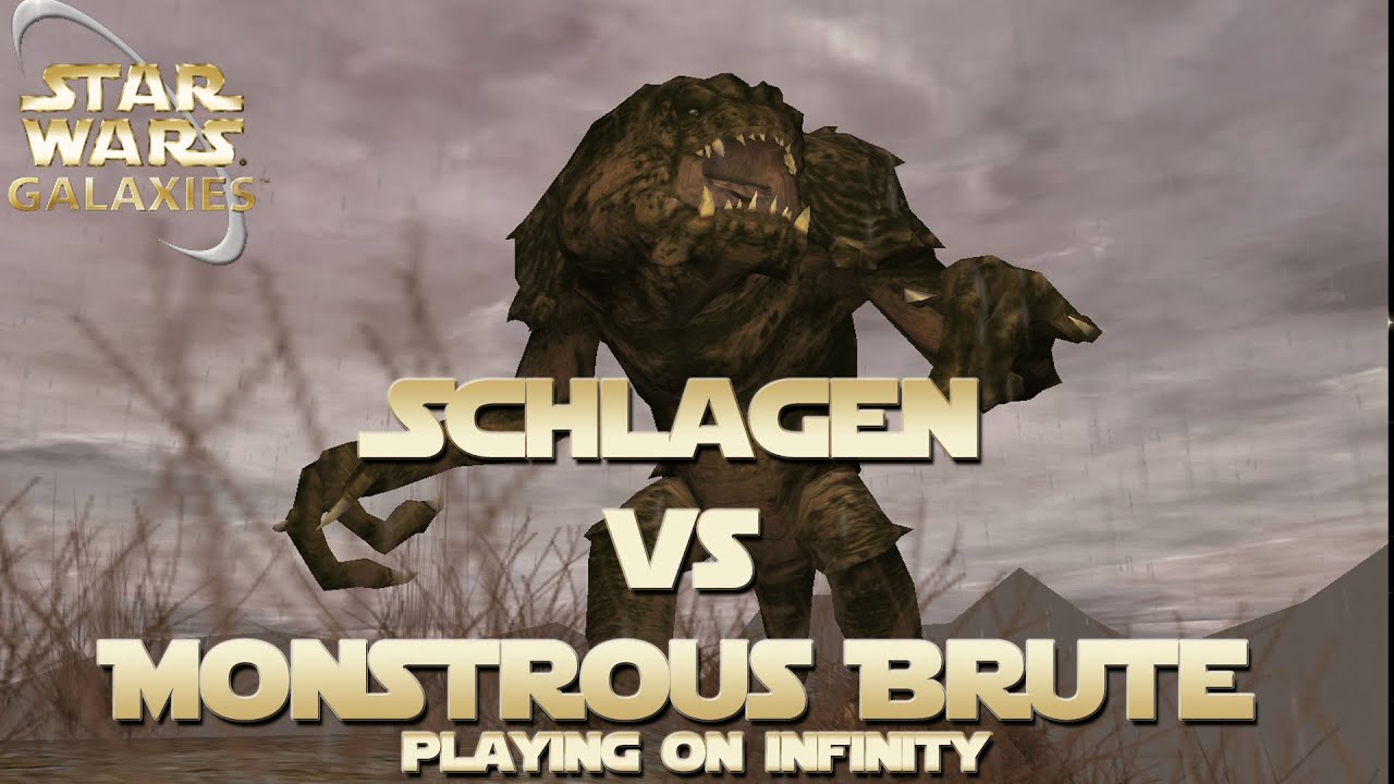 Boss Fight - SWG Infinity - Wookiee Adventures - vs Monstrous Brute ...