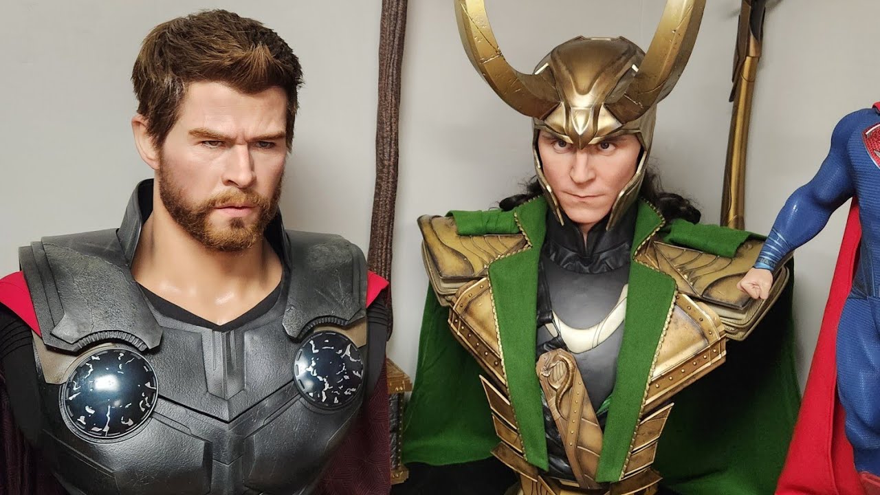 Queen Studios Avengers Infinity War: Thor life-size bust unboxing and ...
