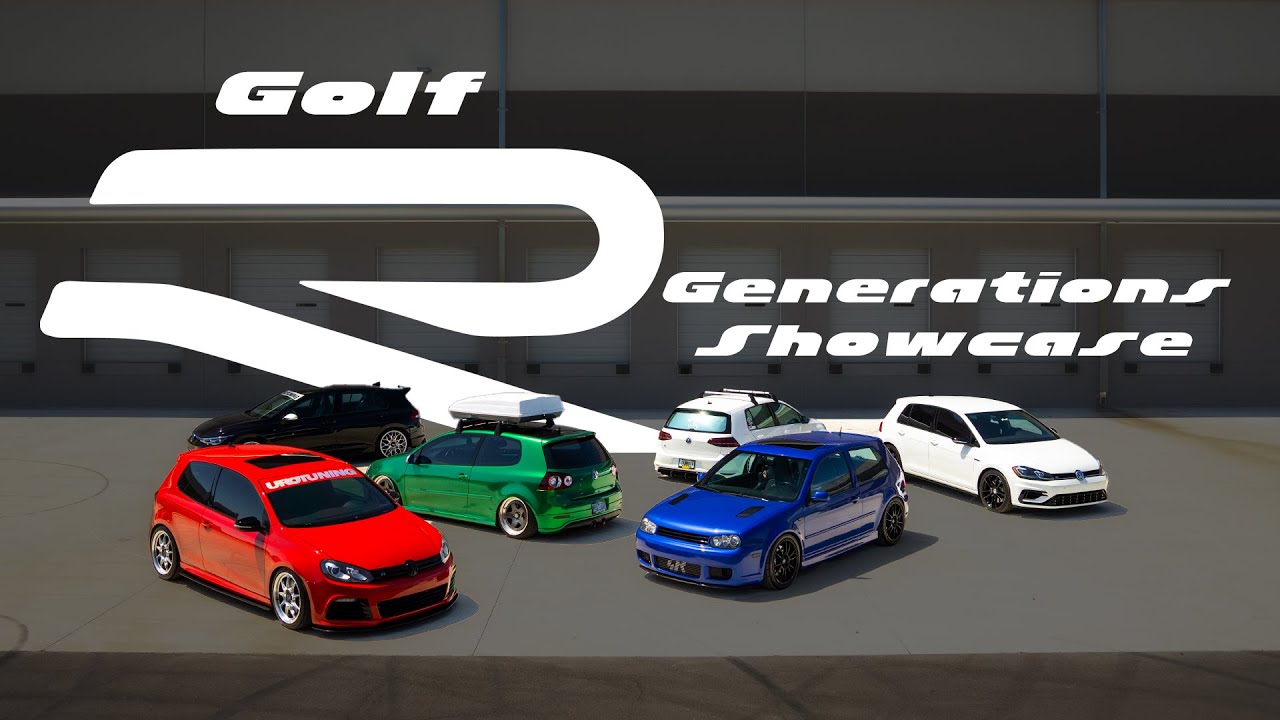 Golf R Generations Showcase - YouTube