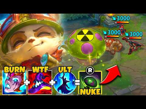 I TURNED TEEMO SHROOMS INTO ATOMIC BOMBS! (FULL HP ONE-SHOT)