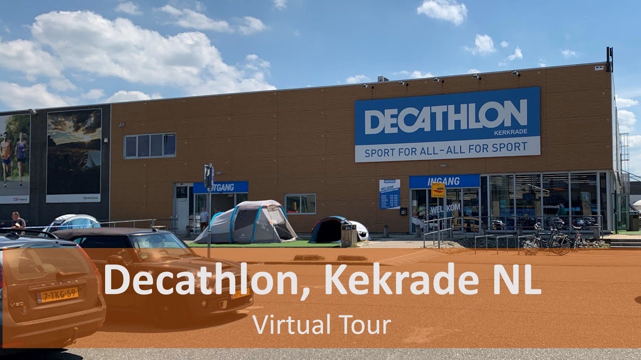 Virtual tour of Decathlon/Sports shop in Netherlands/Quality sports ...