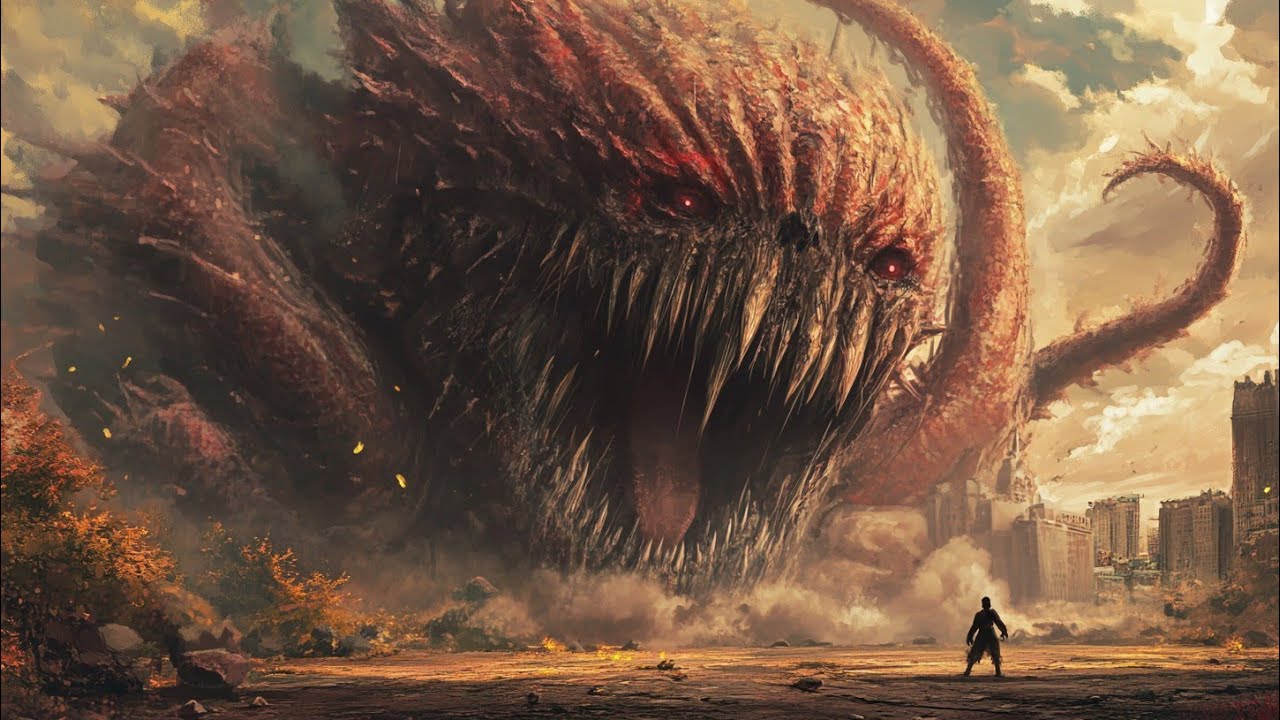 Disturbing Megalophobia Images With Unsettling Music (AI Generated ...