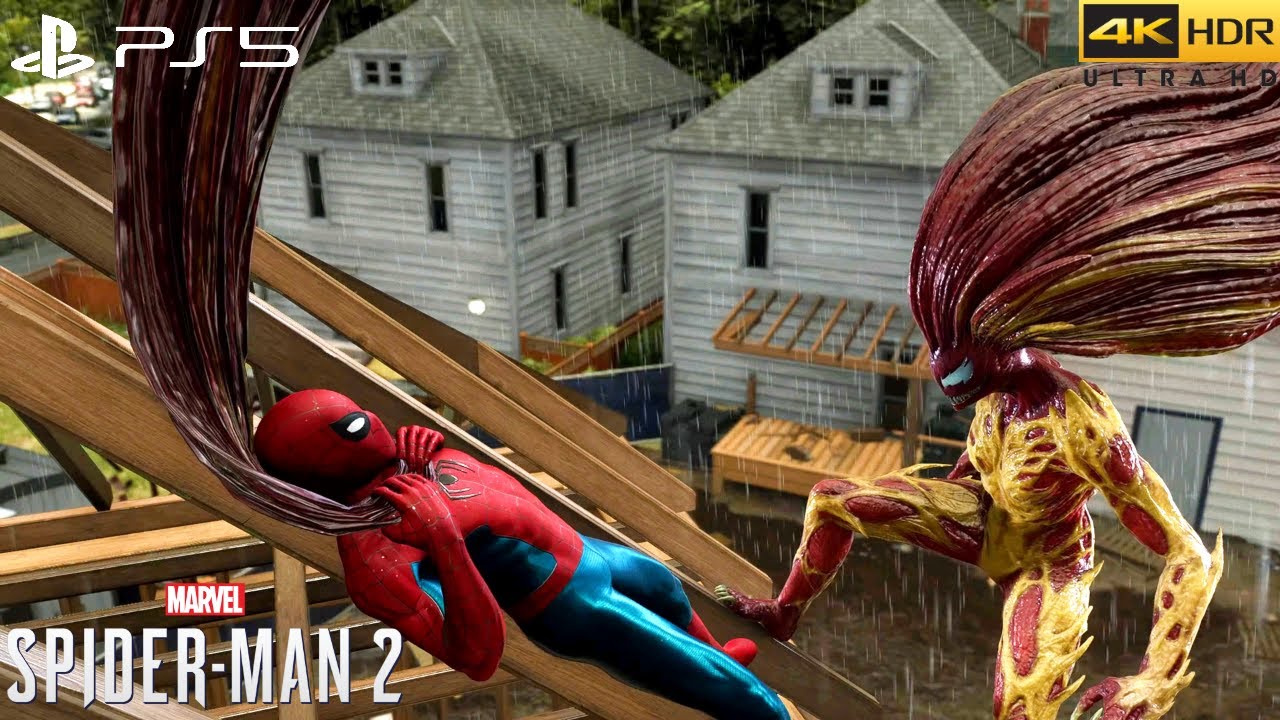 Spider-Man Vs Scream With NWH Final Swing Suit - Marvel's Spider-Man 2 ...